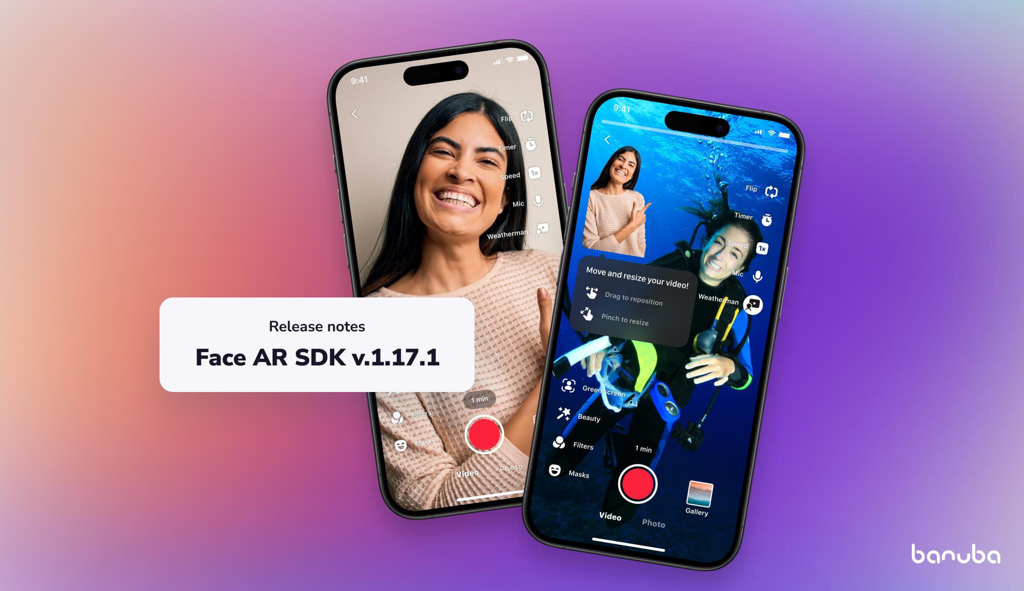 Banuba Launches a “Weatherman” Feature for Face AR SDK